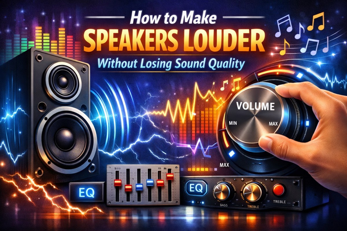 How to Make Speakers Louder Without Losing Sound Quality | Ultimate ...